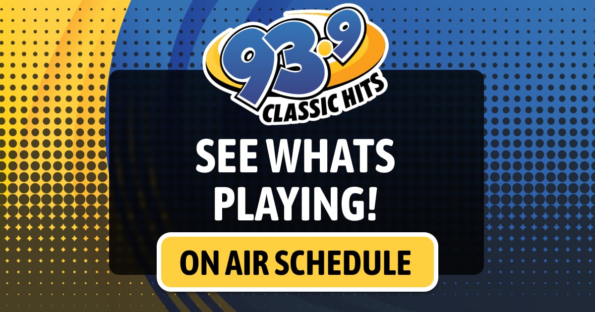 On Air Schedule - Classic Hits 93.9 - KJMK